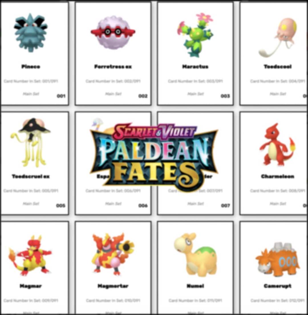 Paldean Fates Pokémon Binder Placeholder – Sprite Version – Digital ...