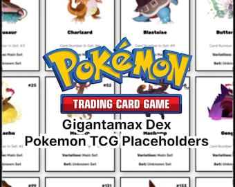 Pokeplaceholders - Etsy