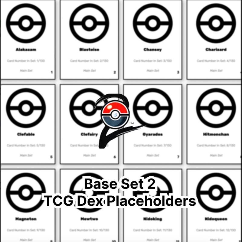 Pokeplaceholders - Etsy