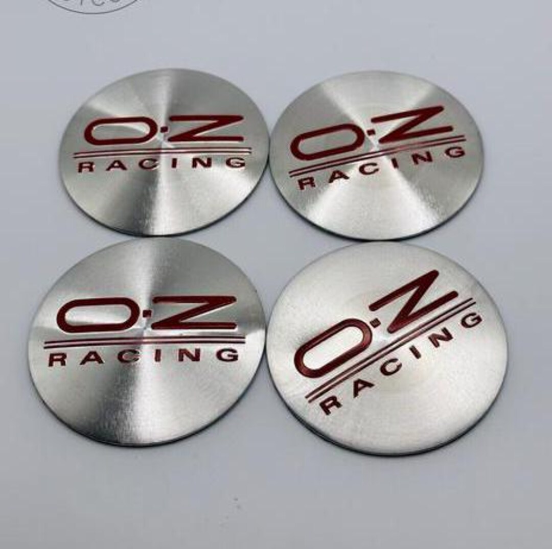 OZ Racing Wheel Center Cap Stickers - 56mm or 65mm Stylish & Durable OZ ...