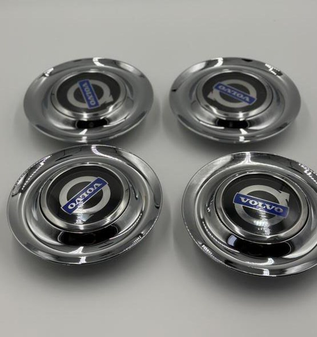 Volvo Floating Wheel Center Caps 183.3mm Outer, 67.5mm Inner Diameter ...