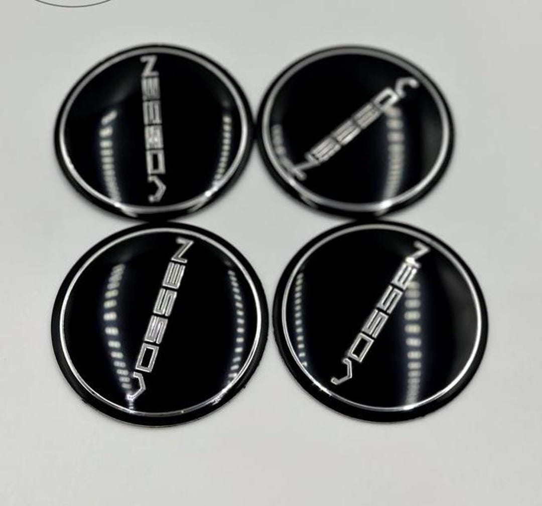 4PCS 56mm Vossen Stickers for Wheel Center Caps - Etsy