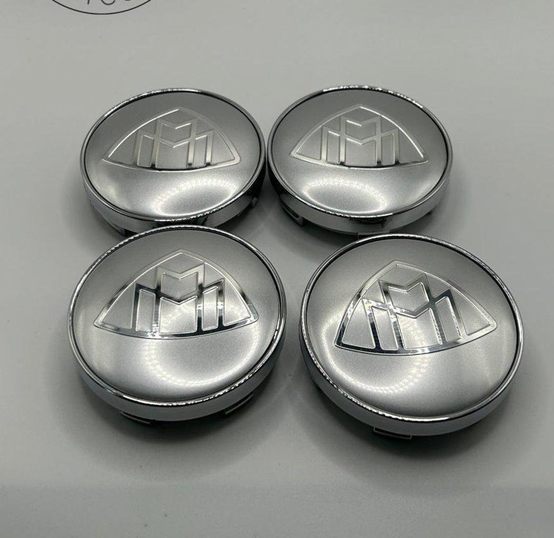 4pcs Mercedes Benz Maybach Wheel Center Caps in Varied Sizes Hub Caps ...