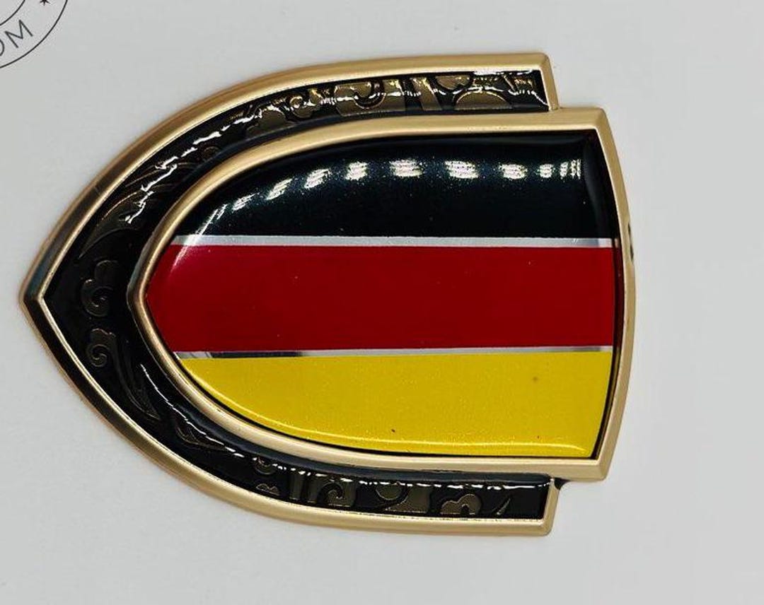 3D Metal Germany German Flag Car Trunk Window Side Emblem Badge Decal ...