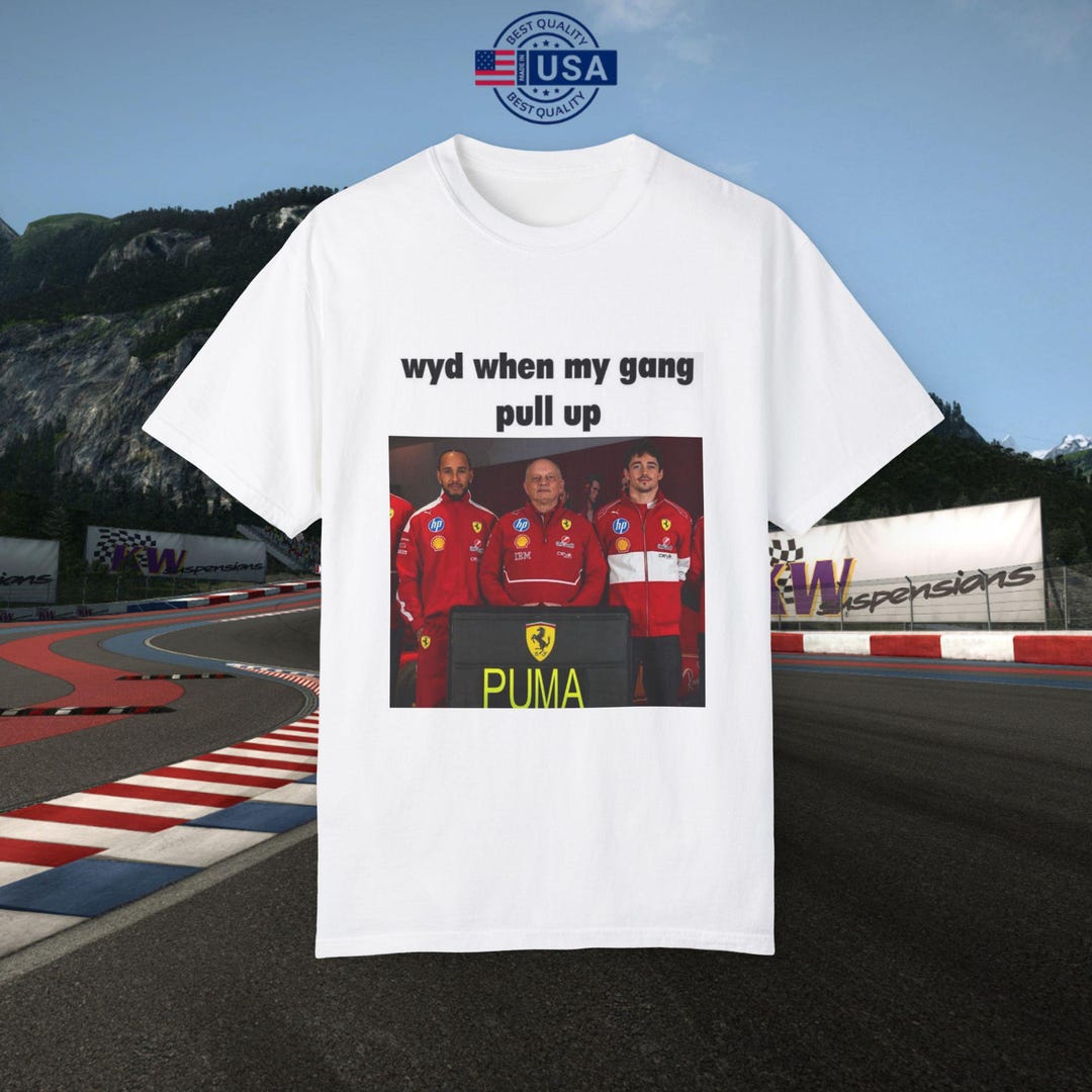 Ferrari Drivers Formula 1 Meme T-shirt | Lewis Hamilton, Charles ...