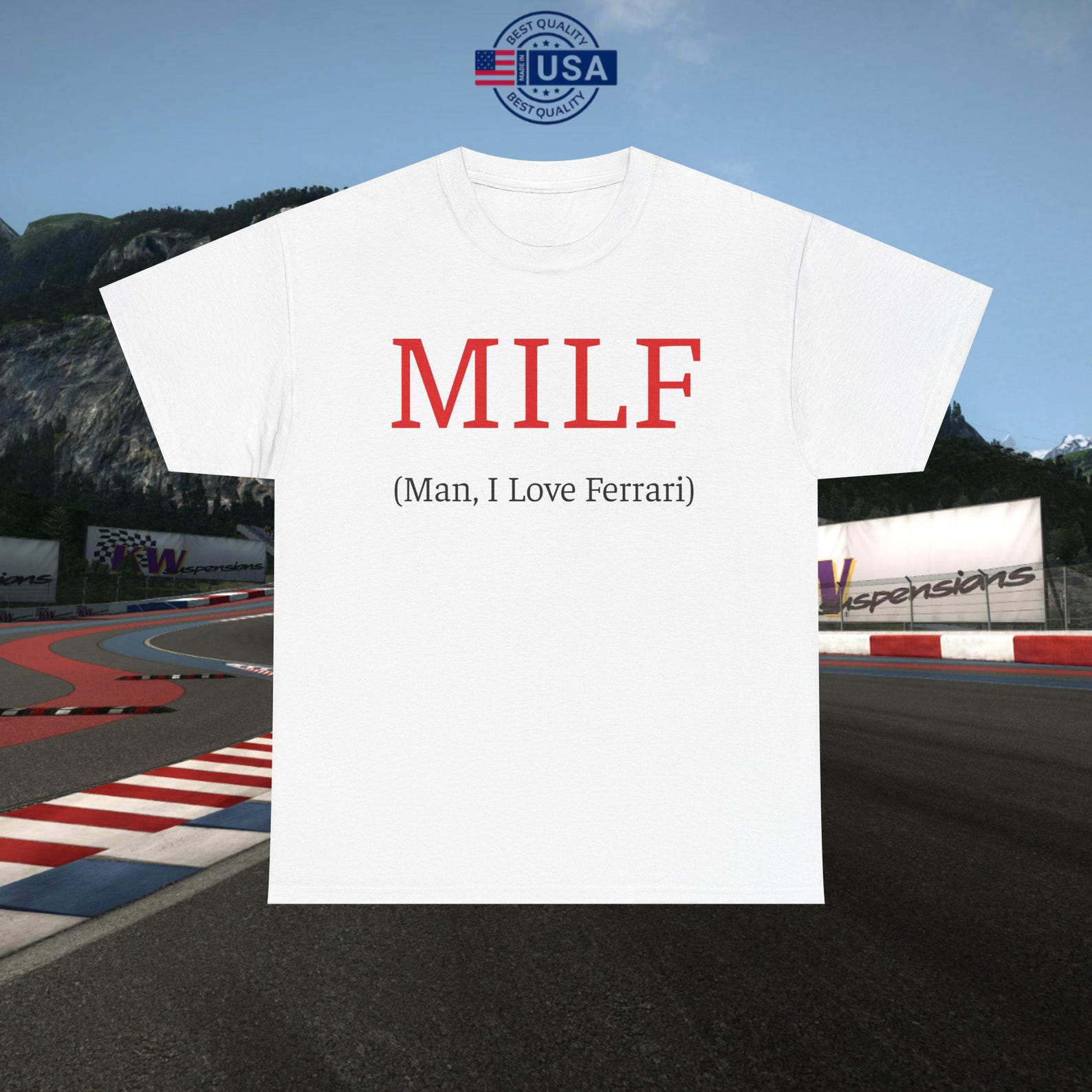 Original Lewis Hamilton: Man, I Love Ferrari T-shirt - Perfect Gift for ...