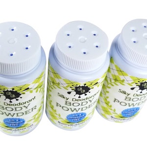 Body Powder Trio, 3 Pack Gift Set Talc Free Cornstarch Free Natural ...