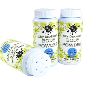Body Powder Trio, 3 Pack Gift Set Talc Free Cornstarch Free Natural ...