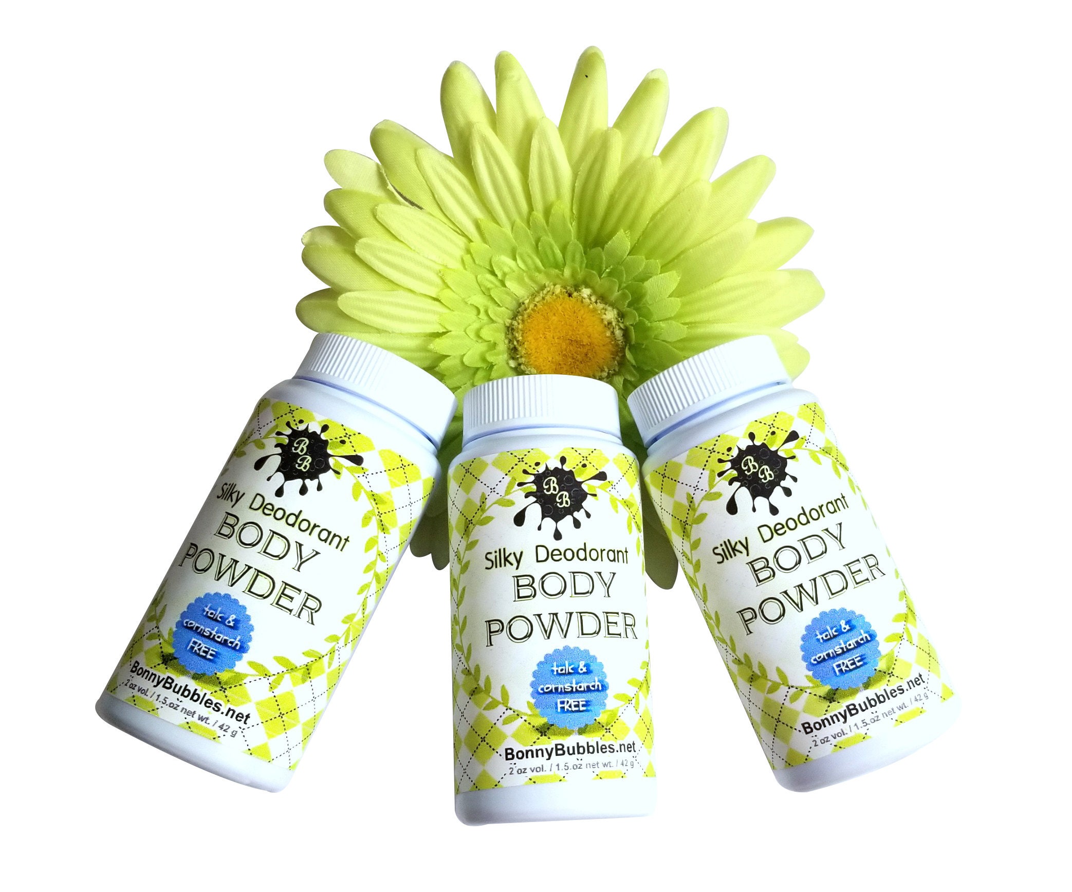 Body Powder Trio 3 Pack Gift Set Talc Free Cornstarch Free - Etsy