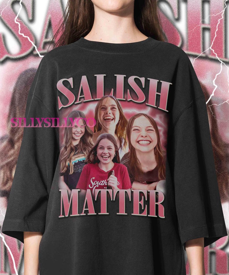 Vintage Salish Matter T-shirt, Salish Matter Fan Retro Shirt, Salish ...