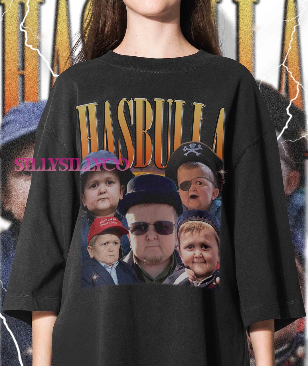 KING HASBULLA MAGOMEDOV Shirt, Hasbulla Vintage Tshirt, Hasbulla Retro ...