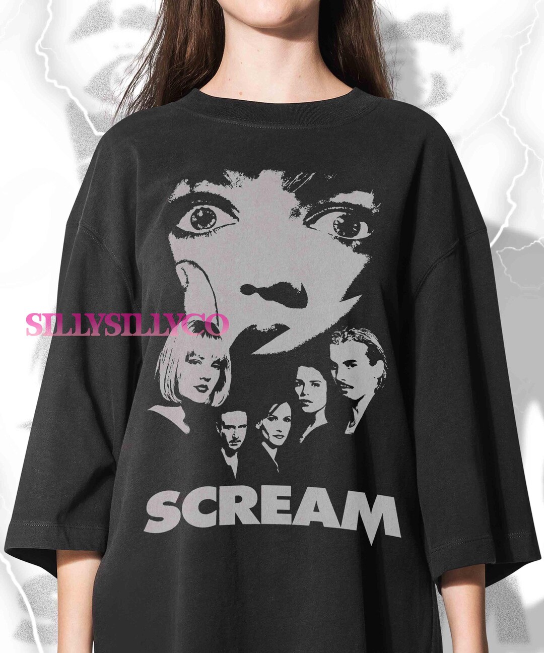 Vintage Scream Movie Graphic Tee, Retro Horror Shirt - Etsy