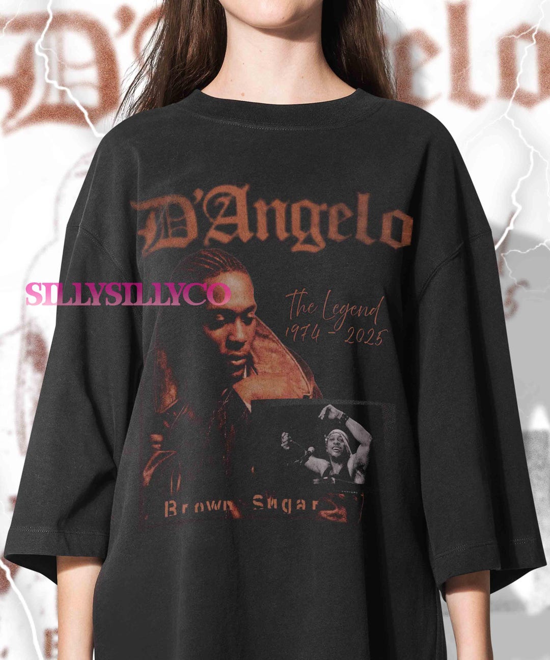 Vintage D'angelo Tshirt, Brown Sugar Tour Tee, Concert Merch Shirt ...