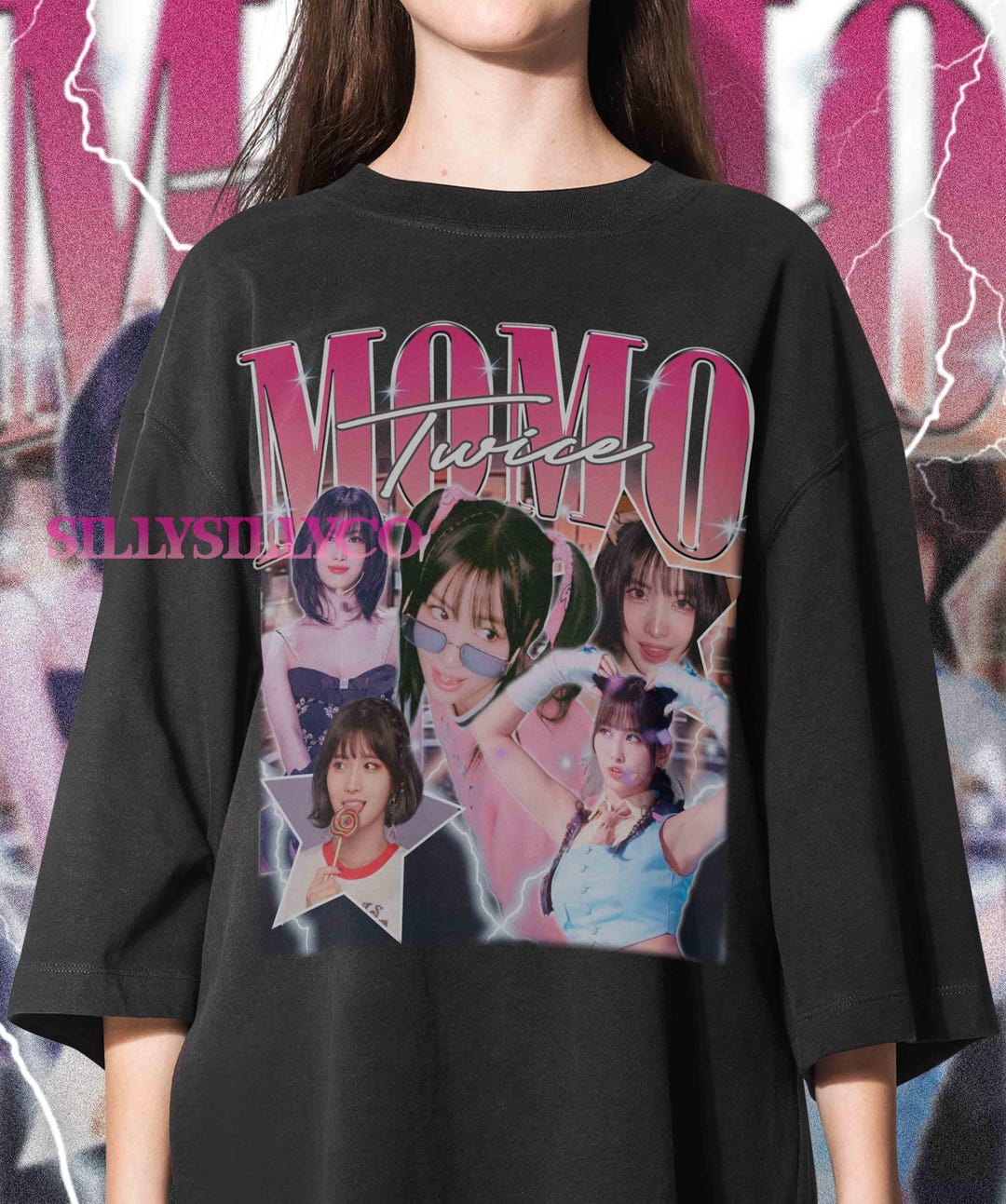 MOMO Twice Shirt, Momo Vintage Shirt, Momo Retro 90s Tshirt, Momo ...
