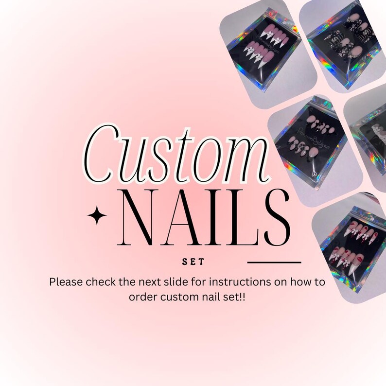 Custom Nail Set - Etsy
