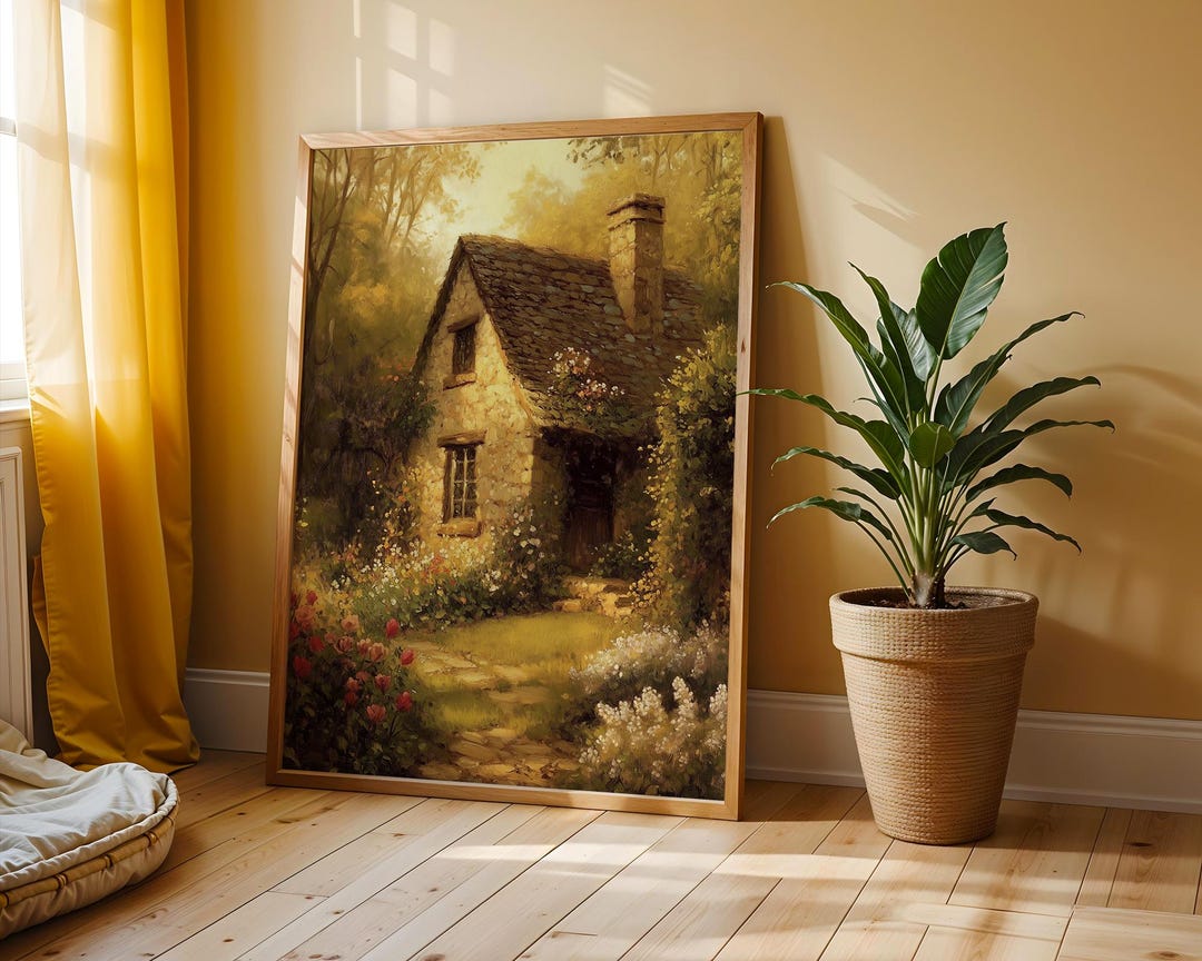 Hidden Cottage in Spring Bloom - Rustic Country House, Cottagecore ...
