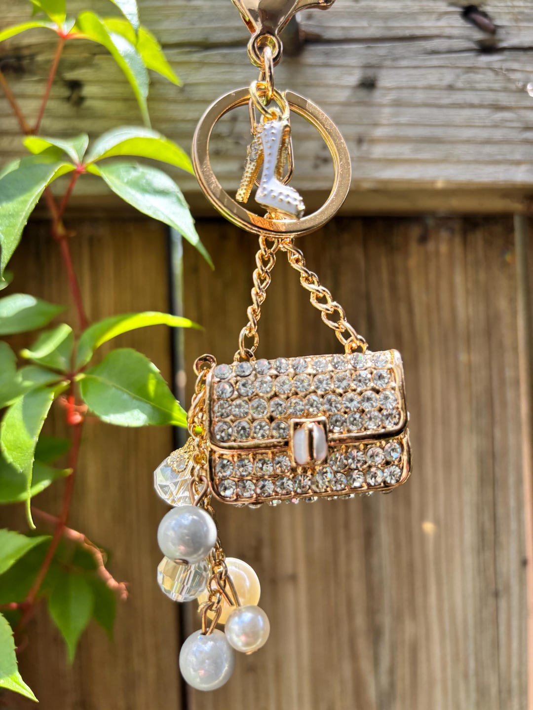 Bling Glittery Kind Chain/key Charm/women/gifts for Her/purse Charms ...