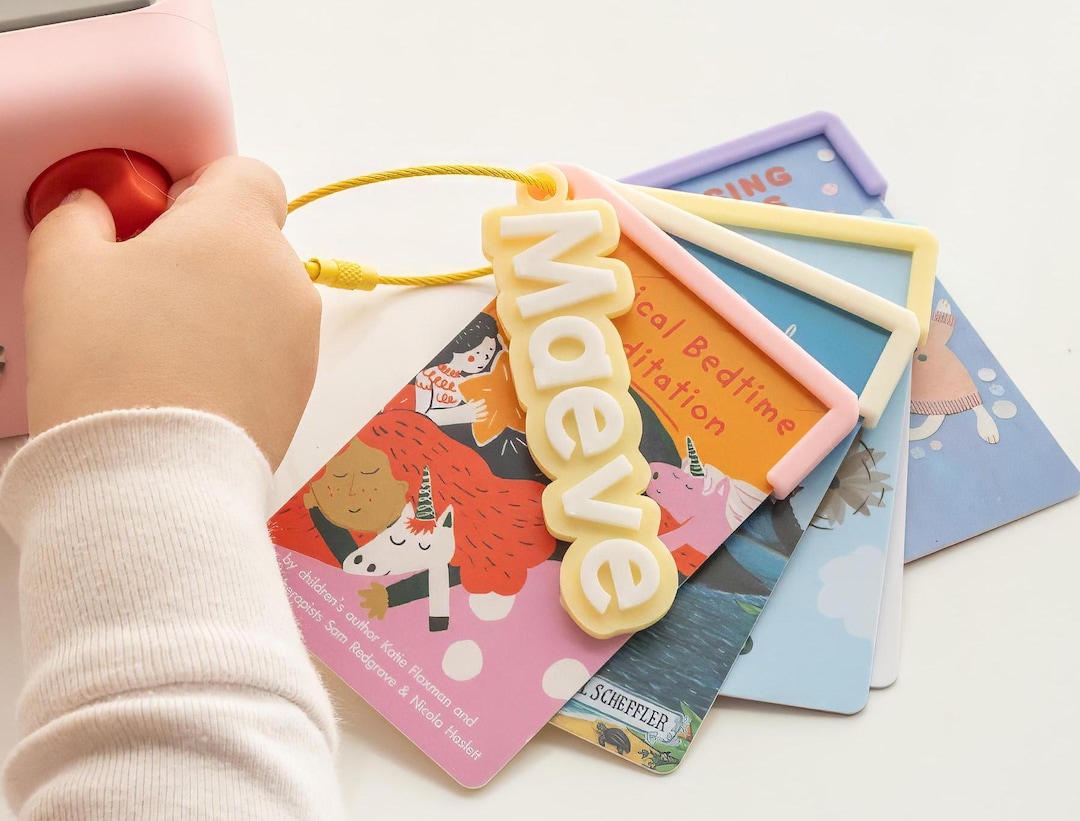 Yoto Card Holder Bundle With Personalized Name Tag | Custom ID + Audio ...