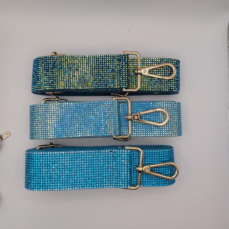 Rhinestone Straps - Etsy