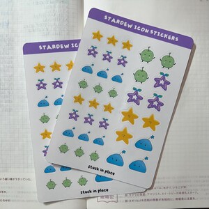 Stardew Valley Planner Icon Stickers - Etsy