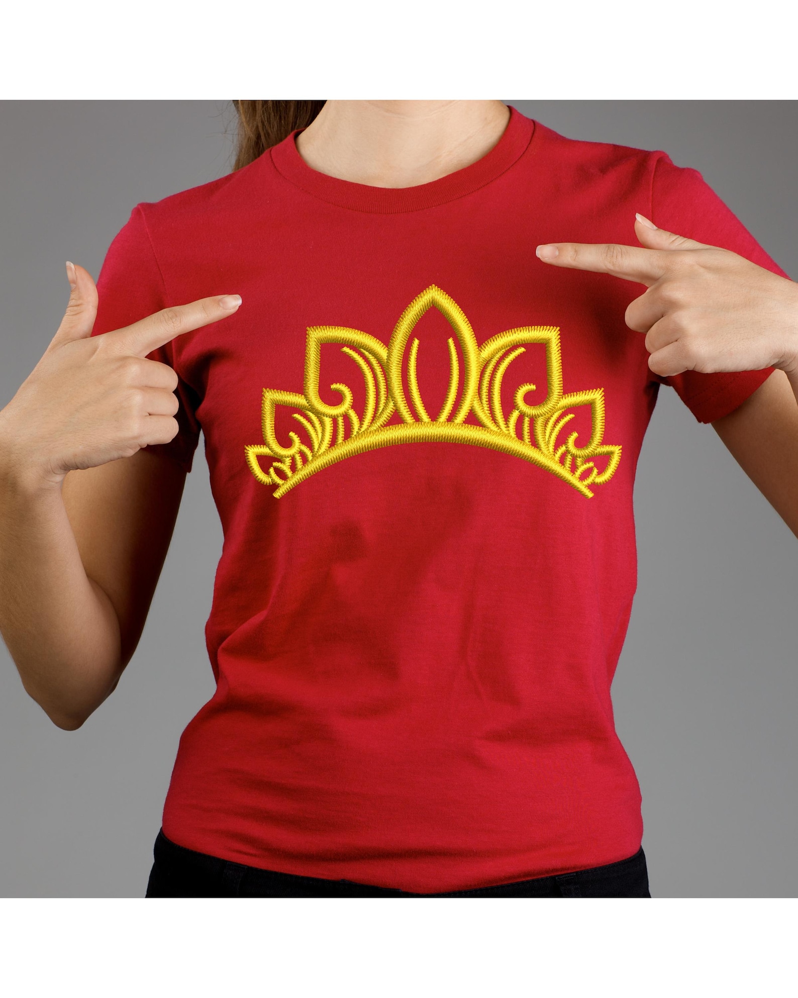 Crown Embroidery Design, Queen & King Crown , 6 Sizes (digital Download ...