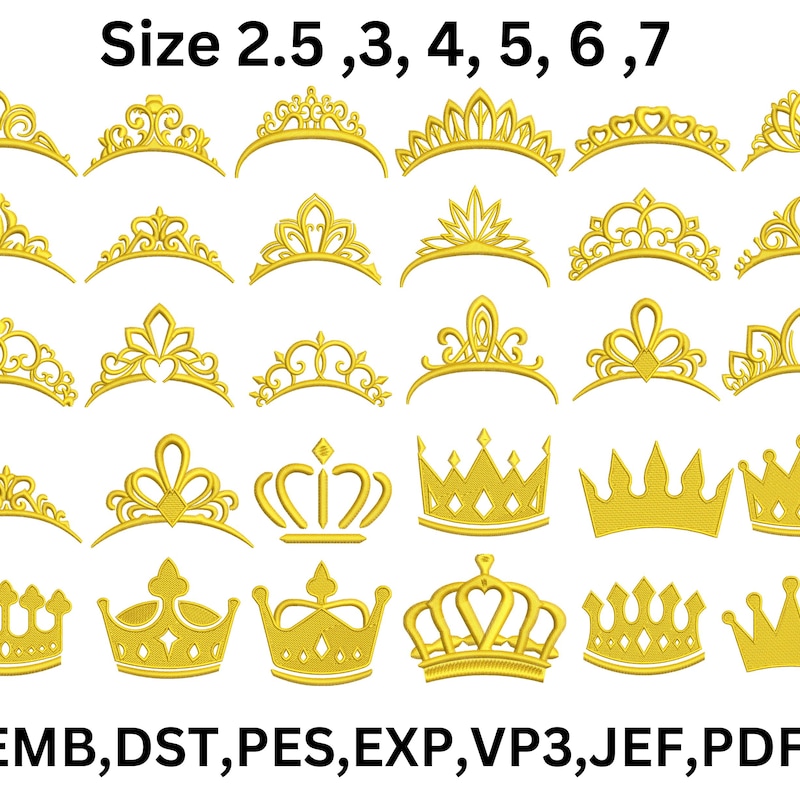 Crown Flower Small - Etsy