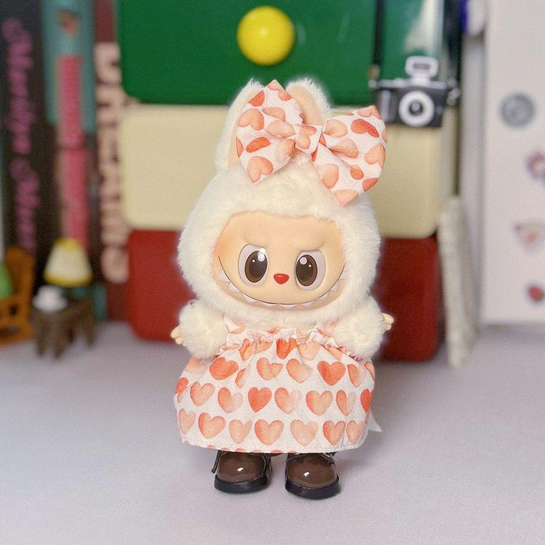 3 Pieces (including Shoes) Handmade Labubu Clothes & Accessories | Doll ...