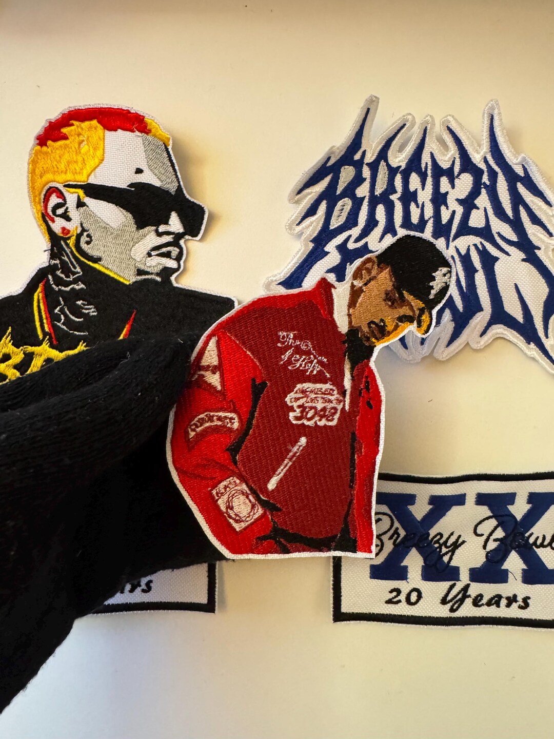 Chris Brown Custom Patch (1PC) Breezy Bowl Patches,iron on or Sew on Embroidery Patches for Hats ...