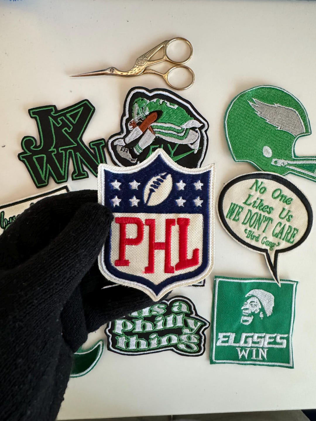 NFL Patch (1PC) Philadelphia Eagles Patches, Custom Patch Size 3”, for ...