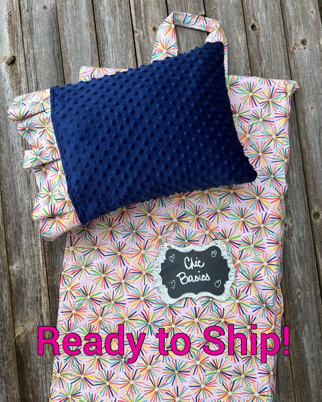 Nap Mat Cover for Kindermat - Ready to Ship - Rainbow Pinwheels Cover ...