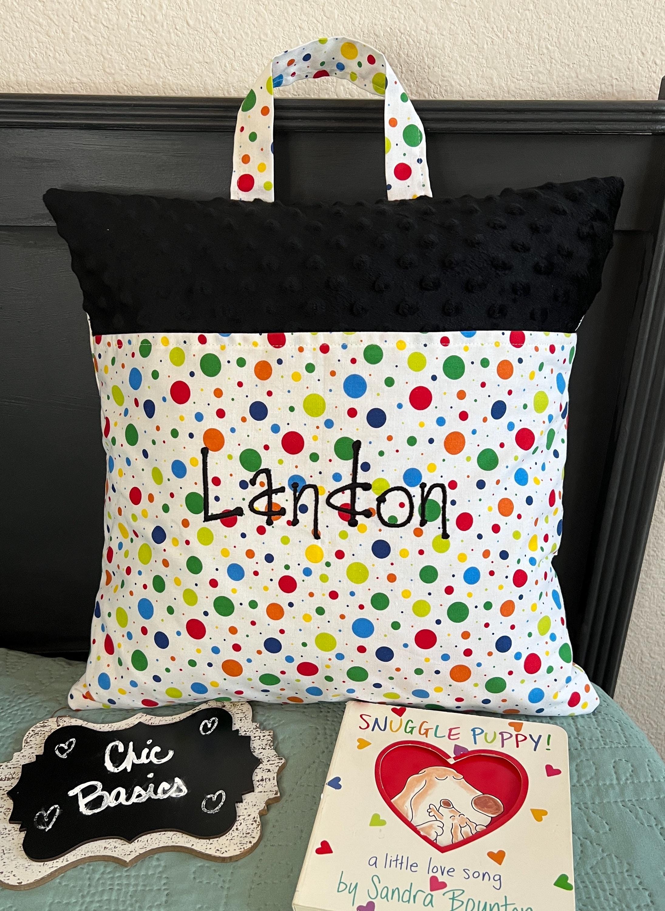 Reading Pillow - Pocket Pillow - Personalized Reading Pillow ...
