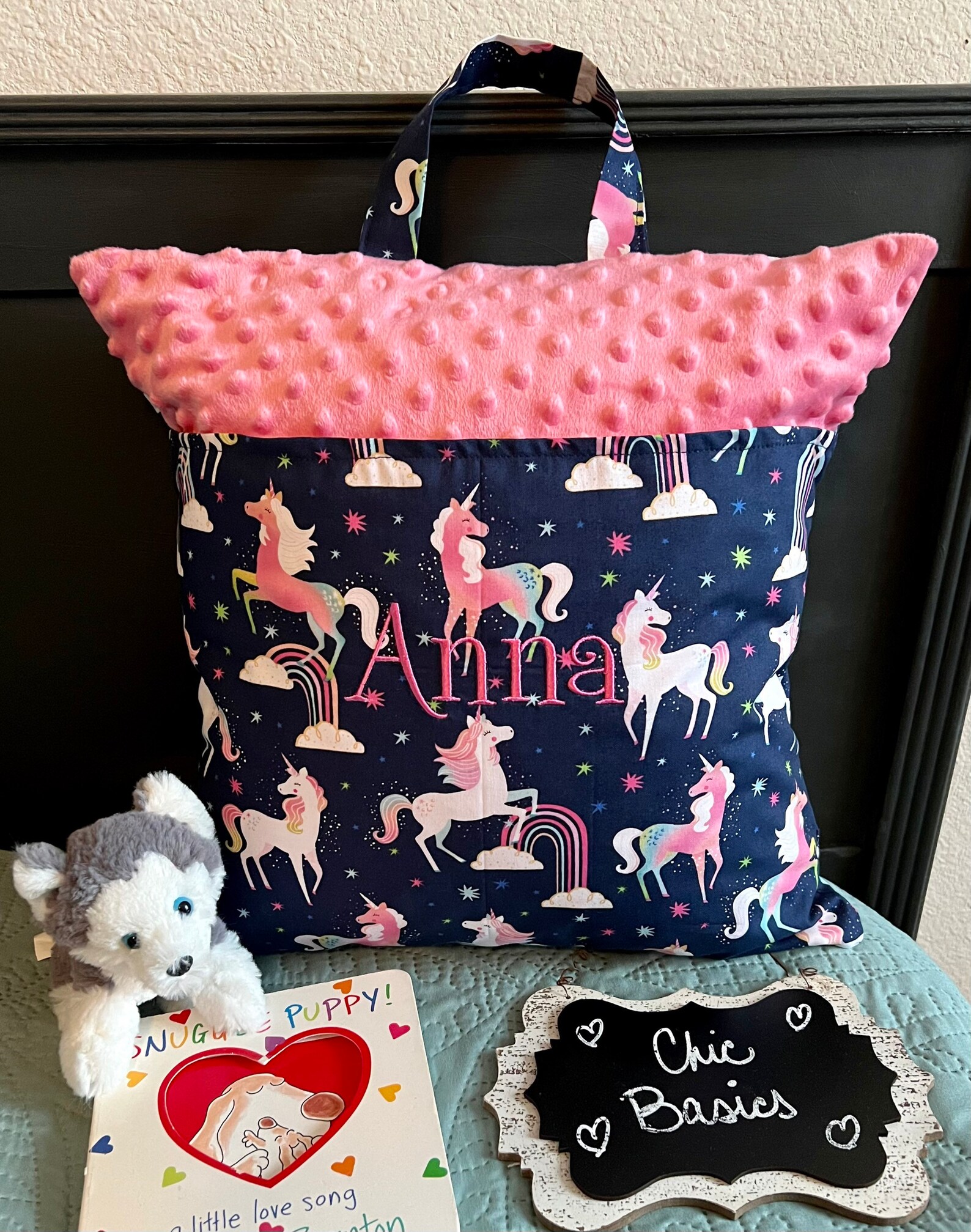 Reading Pillow - Pocket Pillow - Personalized Reading Pillow ...