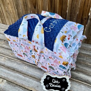 Kindermat Cover With BOTH Attached Minky Blanket and Attached ...