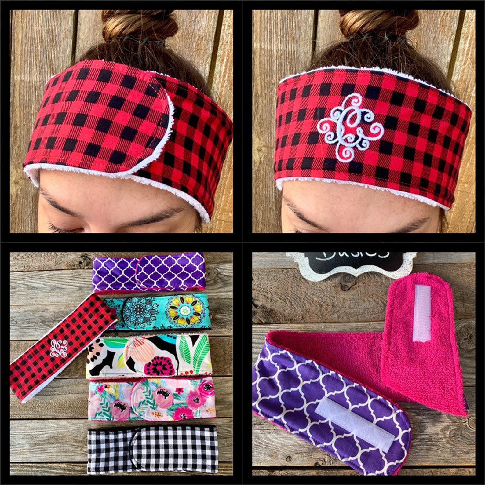 Spa Towel Headband Spa Towel Head Wrap Facial Headband - Etsy