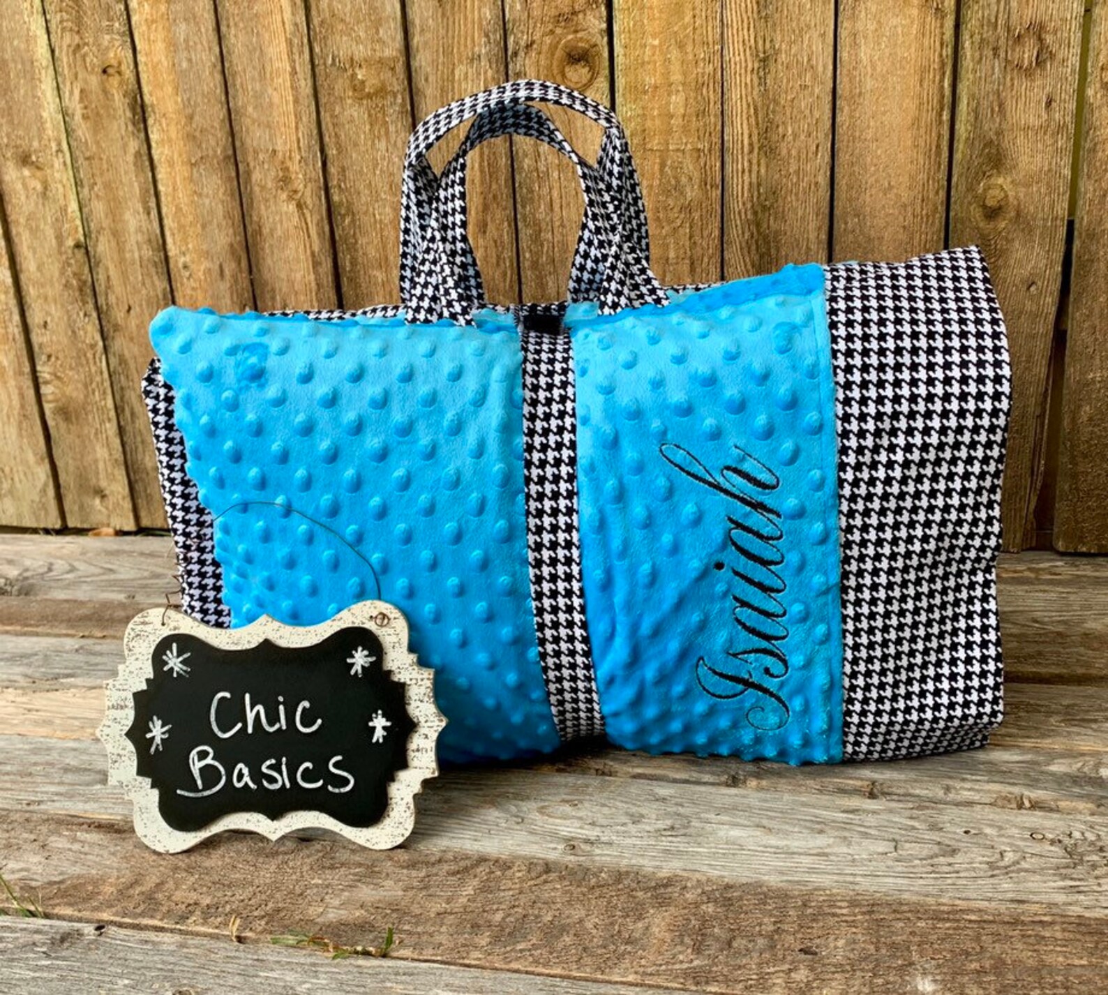 Personalized Kindermat Nap Mat Cover With Attached Minky | Etsy