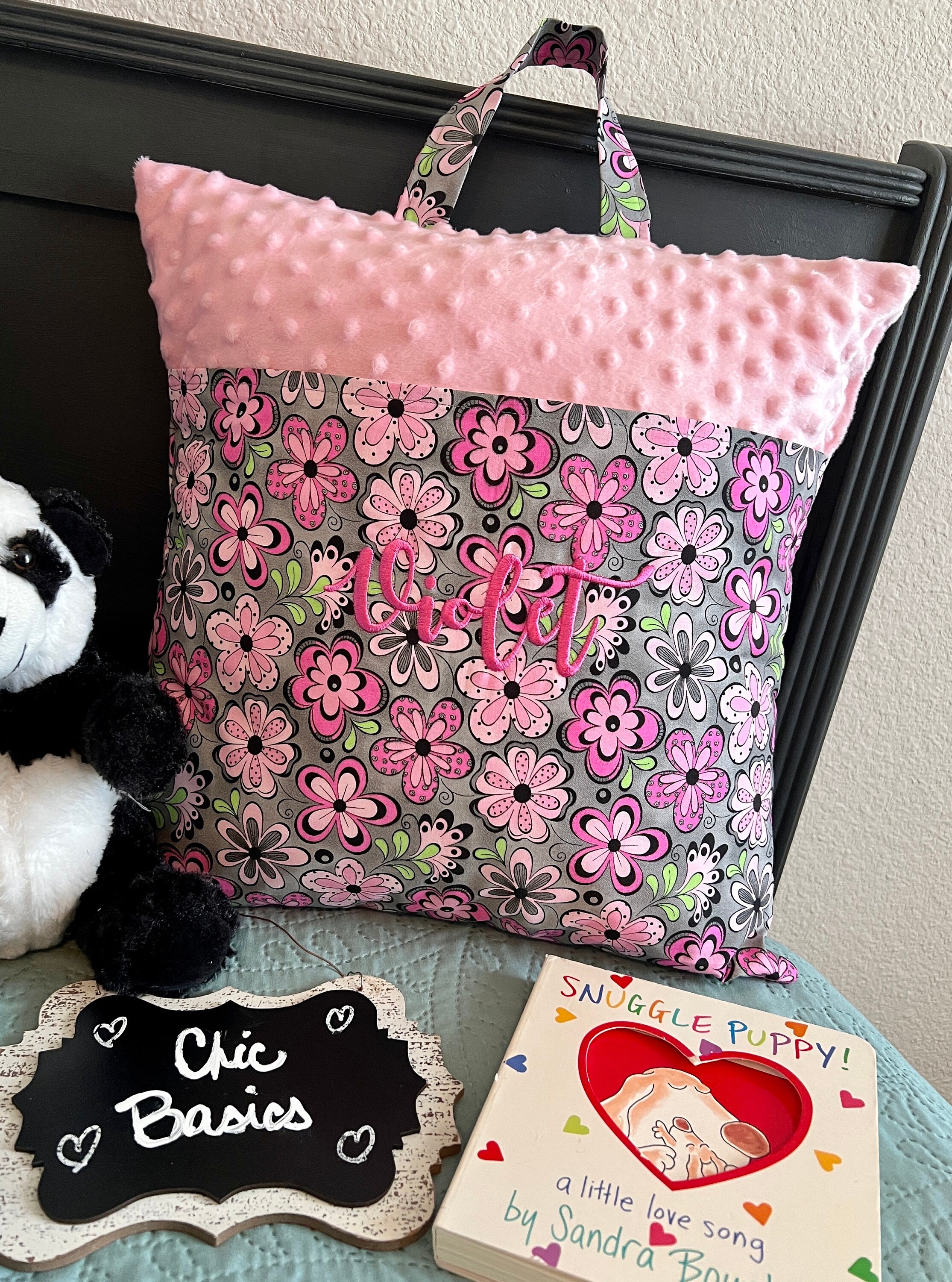 Reading Pillow - Pocket Pillow - Personalized Reading Pillow ...