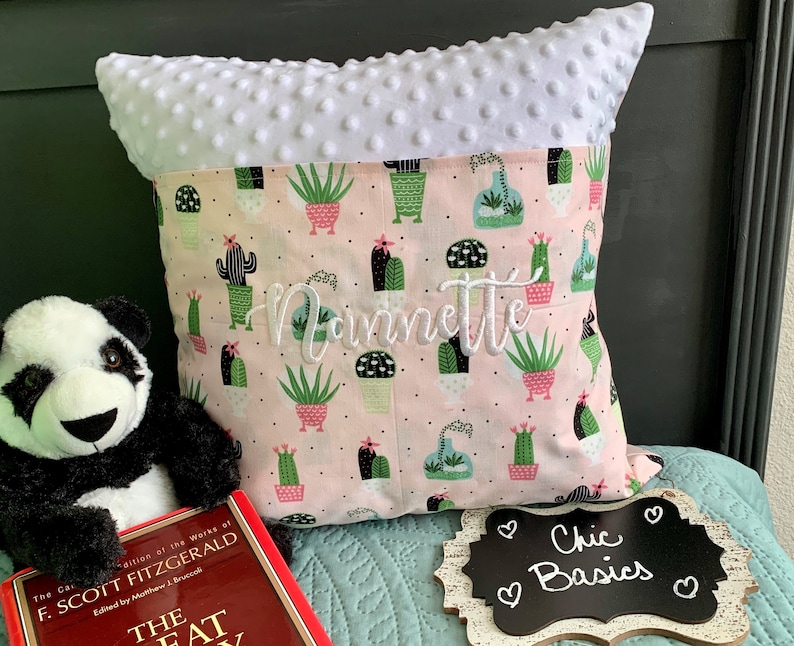 Reading Pillow Reading Pocket Pillow Personalized Reading - Etsy