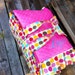 Personalized Kindermat Cover With Both Attached Ruffle Minky Blanket ...