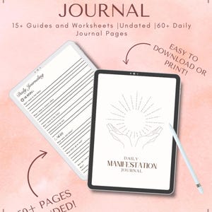 Manifestation Planner: Manifest Your Dreams -the Ultimate Digital ...