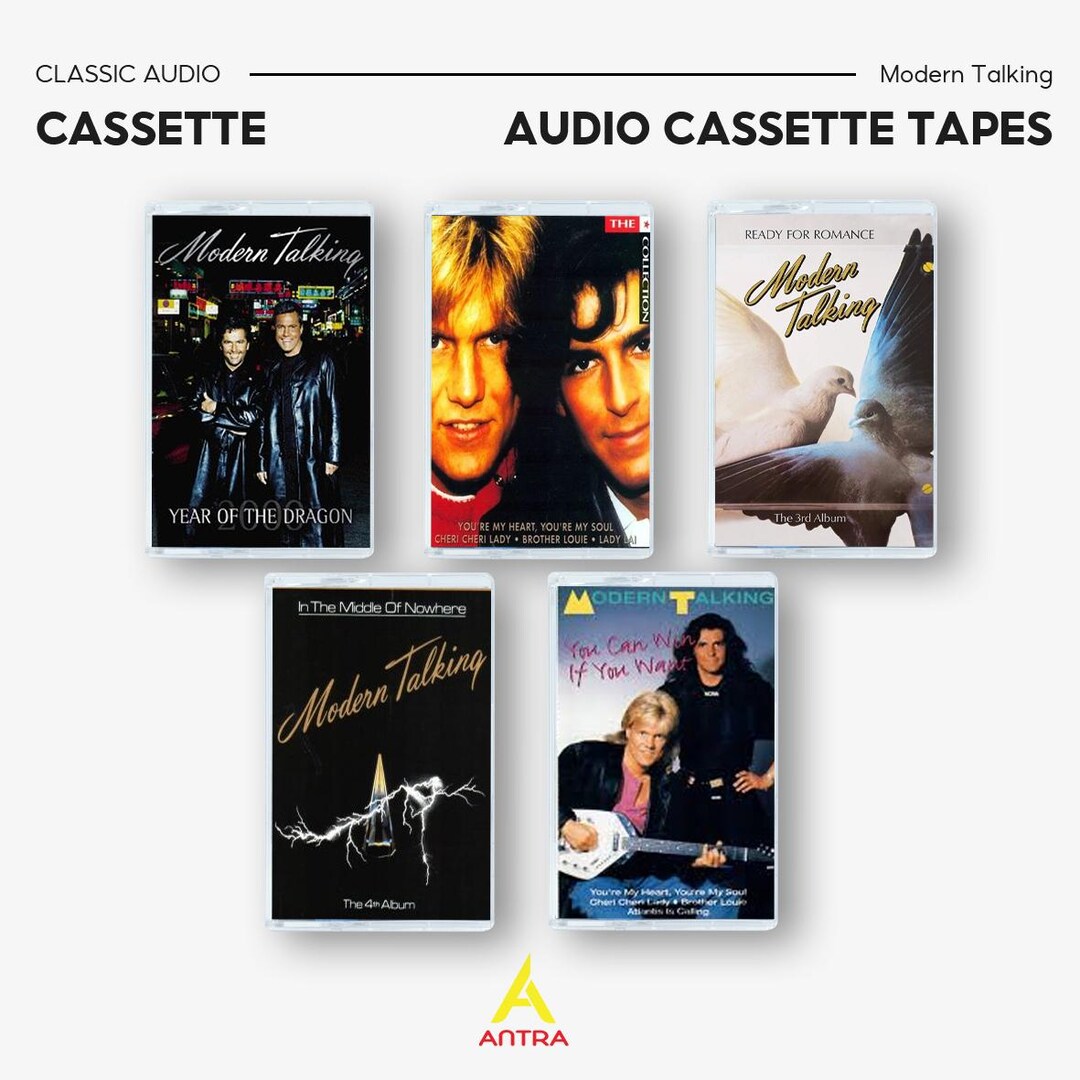 Modern Talking Albums- Audio Cassette Tapes - Etsy