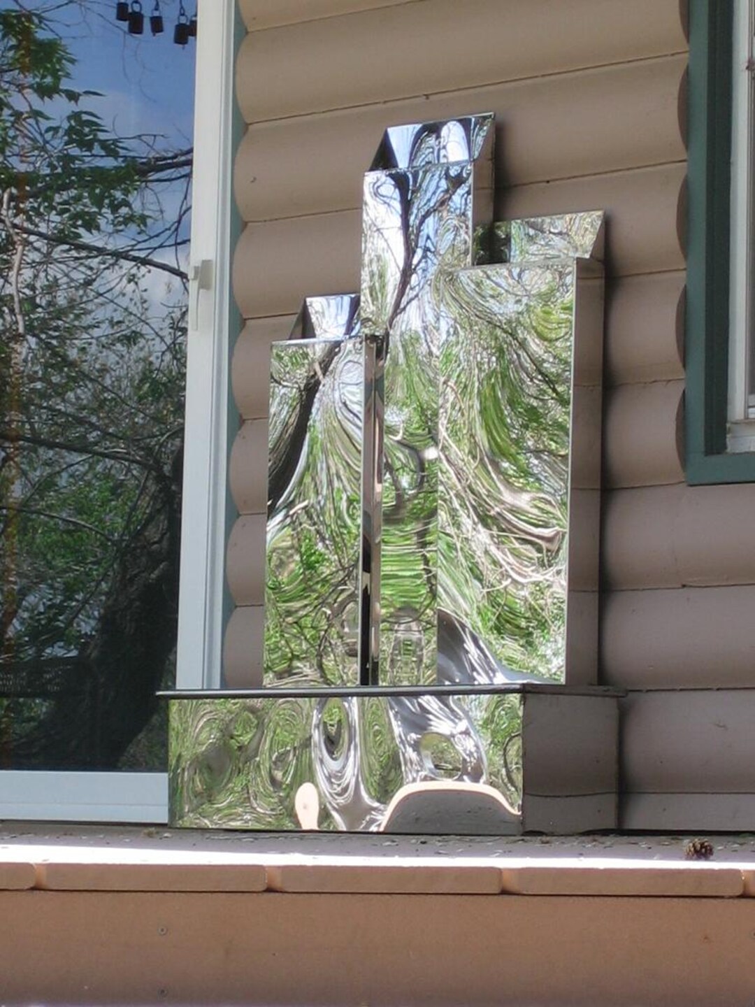 Overlaid Panel Fountain Stainless Steel - Etsy