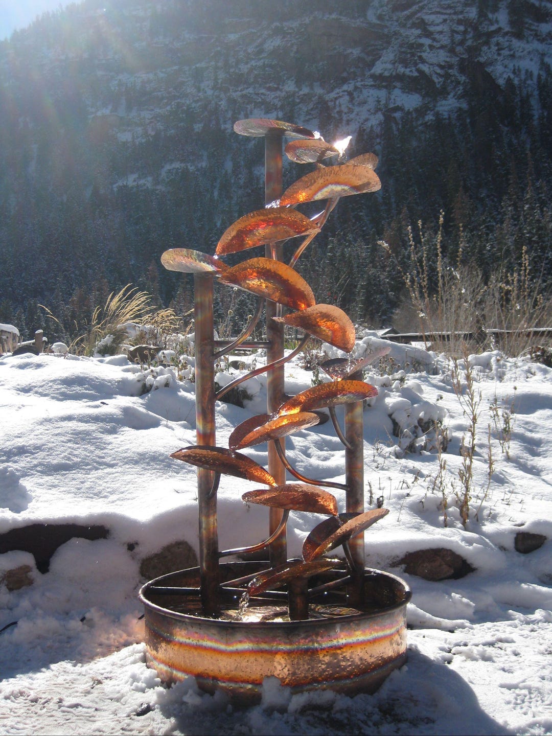 Helix Fountain 5' Tall - Etsy