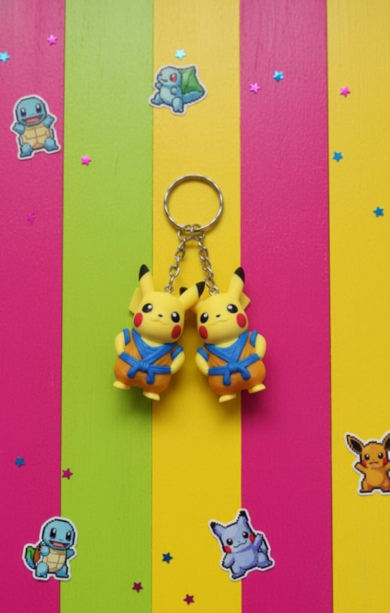 3D Printed Pokemon Cosplay Figures & Keychains – Articulated ...