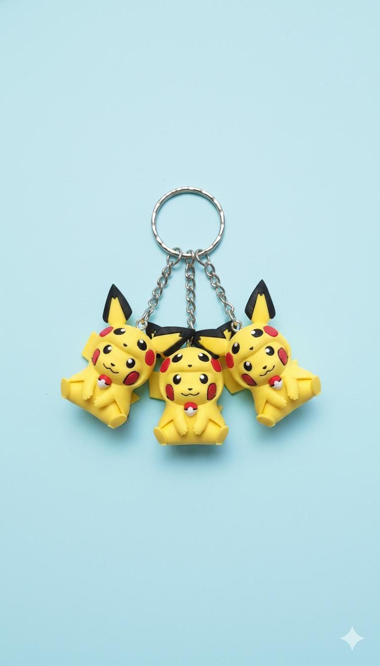 3D Printed Pokemon Cosplay Figures & Keychains – Articulated ...