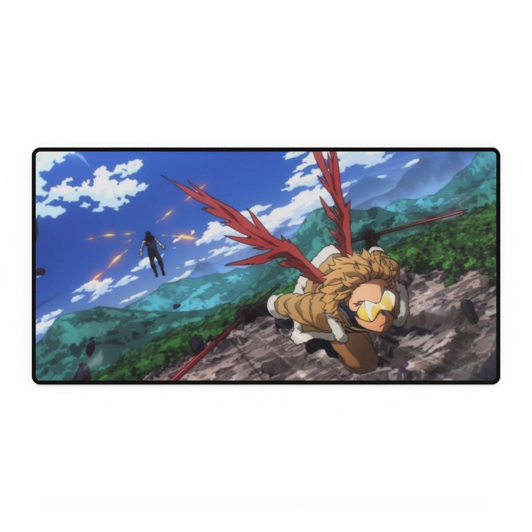 Hawks, Desk Mats, My Hero Academia, My Hero, Mha, All Might, Endeavor ...