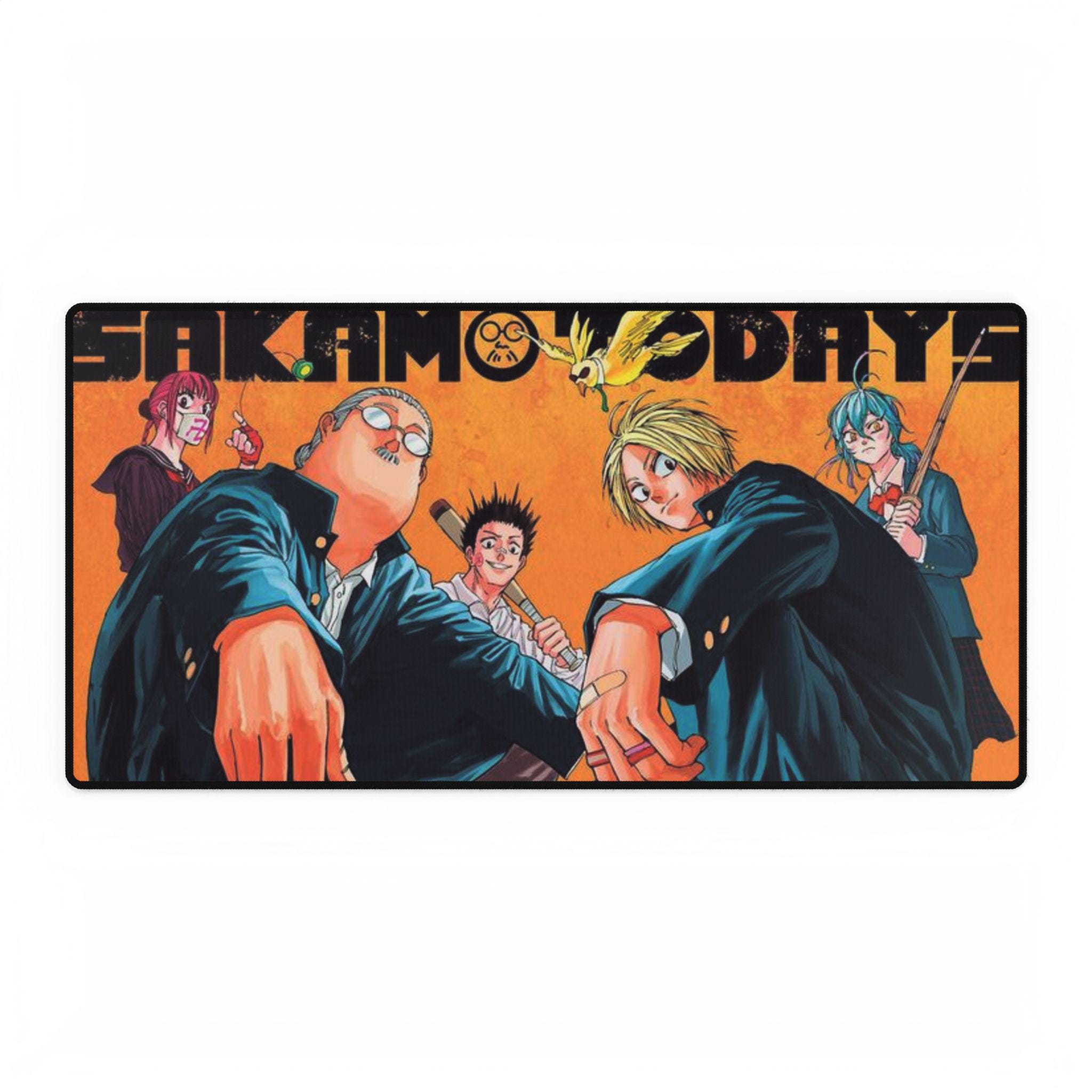 Sakamoto Days Desk Mats - Shonen Anime Manga Gaming Merch, Shin Taro Lu ...