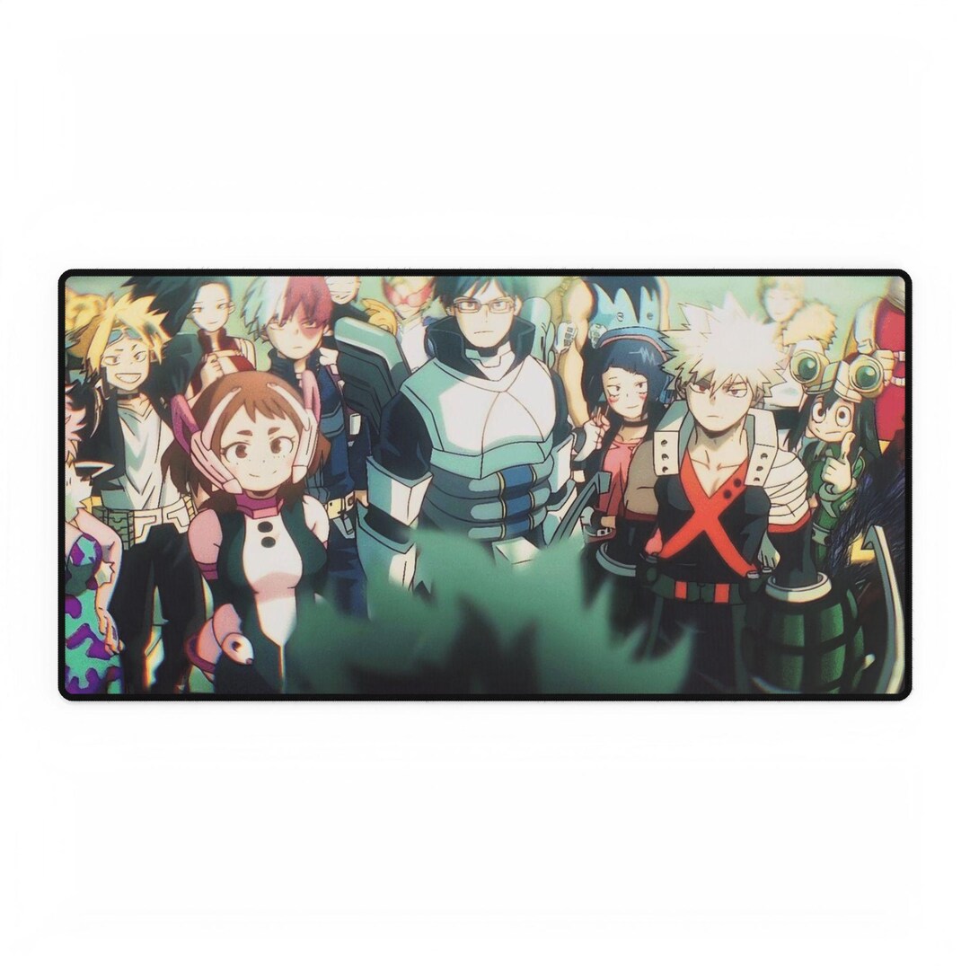 Class 1A, Desk Mats, My Hero Academia, Mha, Deku, Midoriya, Izuku - Etsy