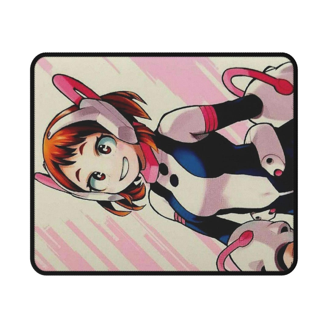 Uraraka, Non-slip Gaming Mouse Pad, Ochaco, Ochaco Uraraka, Deku ...