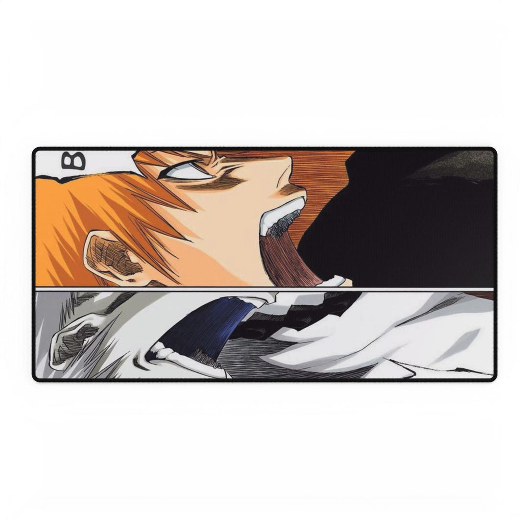 Bleach Desk Mats - Ichigo Zangetsu Anime Manga Sword Hollow Soul Reaper ...