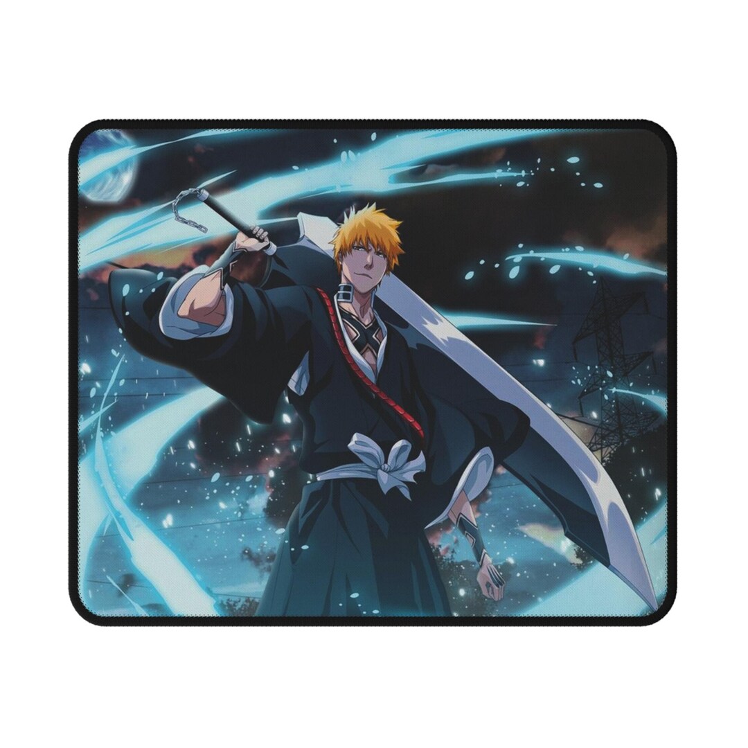 Ichigo, Kurosaki, Non-slip Gaming Mouse Pad, Bleach, Anime, Manga ...
